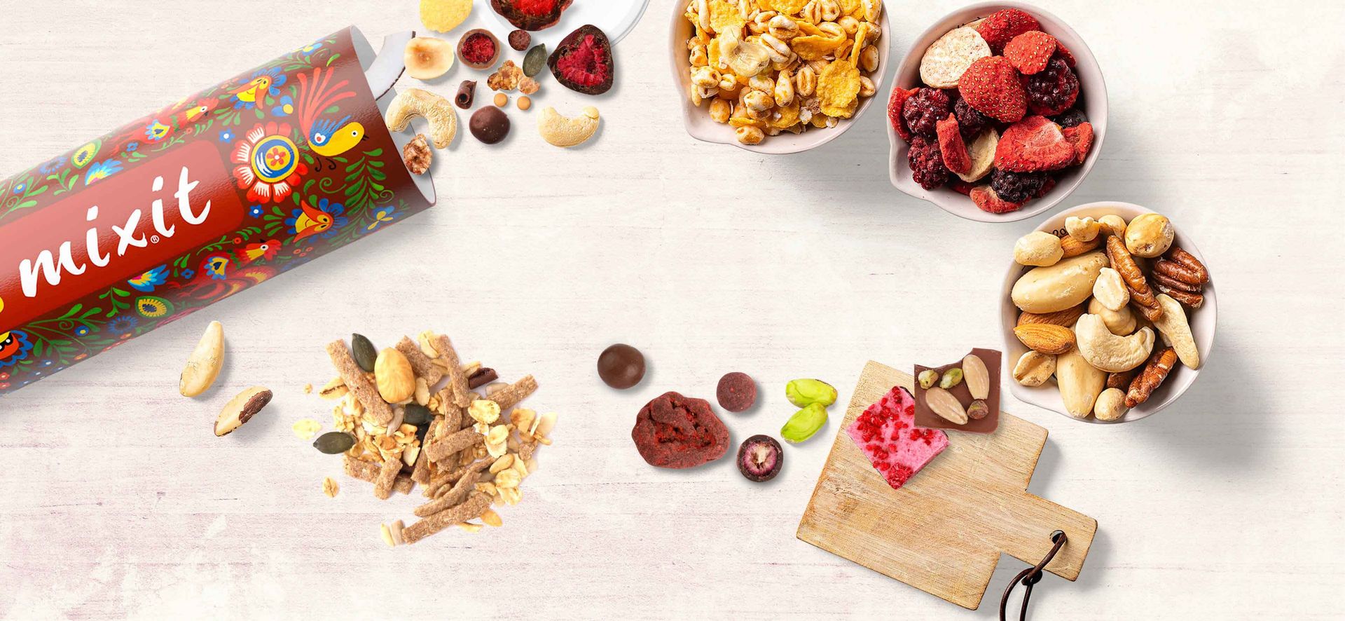 Mixit.pl: Pełna oferta tylko u nas. Musli, owoce, czekolada, orzechy ...